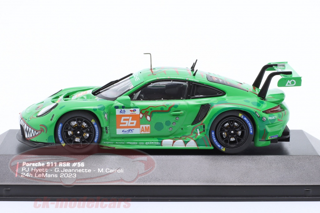Ixo 1:43 Porsche 911 RSR-19 #56 24h LeMans 2023 REXY AO Racing LEGT43 ...