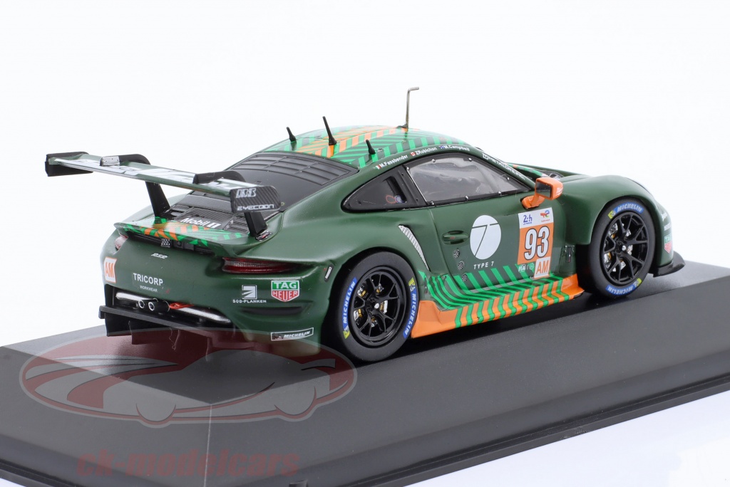 Ixo 1:43 Porsche 911 RSR-19 #93 24h LeMans 2022 Proton Competition ...