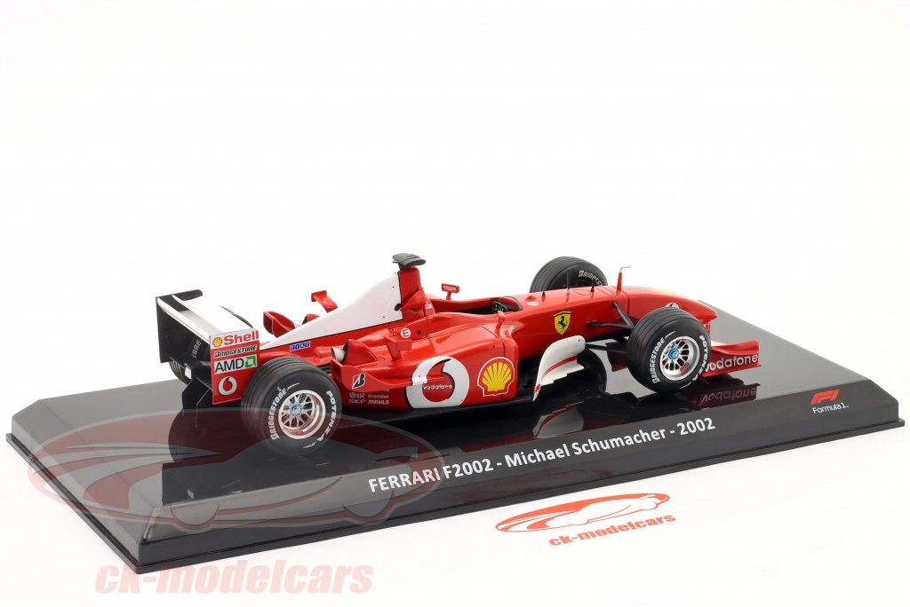 Premium Collectibles 1:24 Schumacher Ferrari F2002 #1 F1 Campeón ...