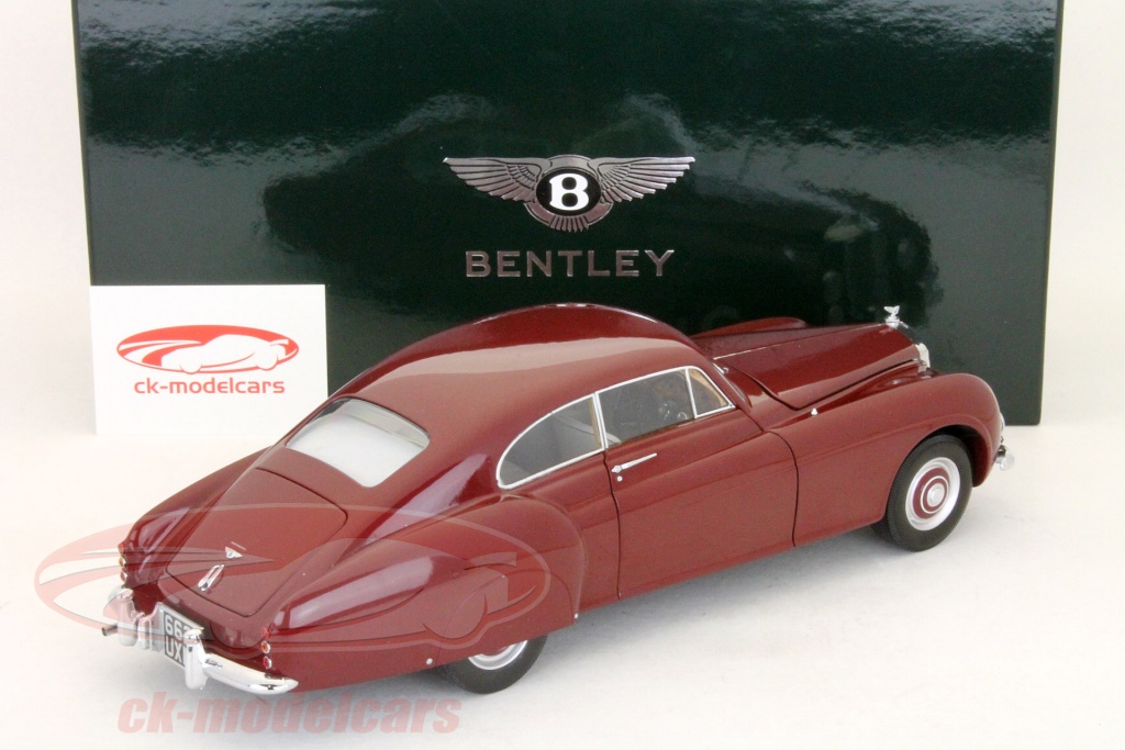Minichamps 1:18 Bentley R-Type Continental 1954 red 100139421 model car ...