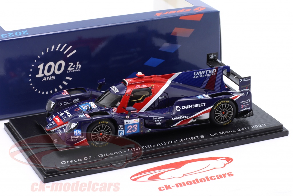 Spark 1:43 Oreca 07 #23 24h LeMans Blomqvist, Jarvis, Pierson S8739 ...