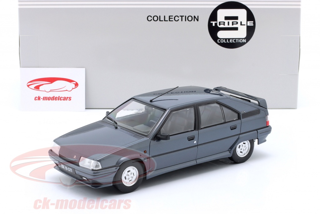 Triple9 1:18 Citroen BX GTI 建设年份 1990 深灰色 金属的 T9-1800463 模型 汽车 T9 ...
