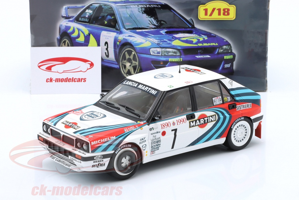 Altaya 1:18 Lancia Delta Integrale 16V #7 gagnant Rallye Monte Carlo ...