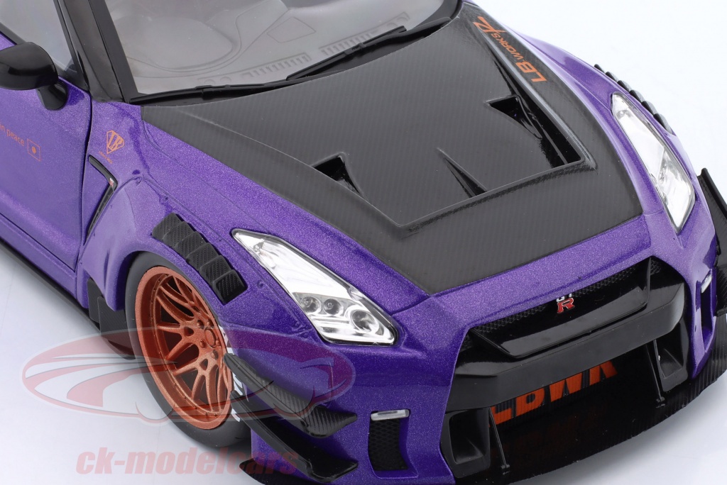 Solido 1:18 Nissan GT-R (R35) Liberty Walk Body Kit 2.0 2022 ...
