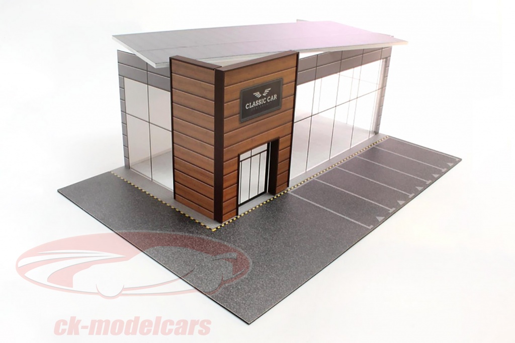 Kit diorama Showroom Classic Car 1:43 Matrix MXDIO001 MXDIO001 615625581201