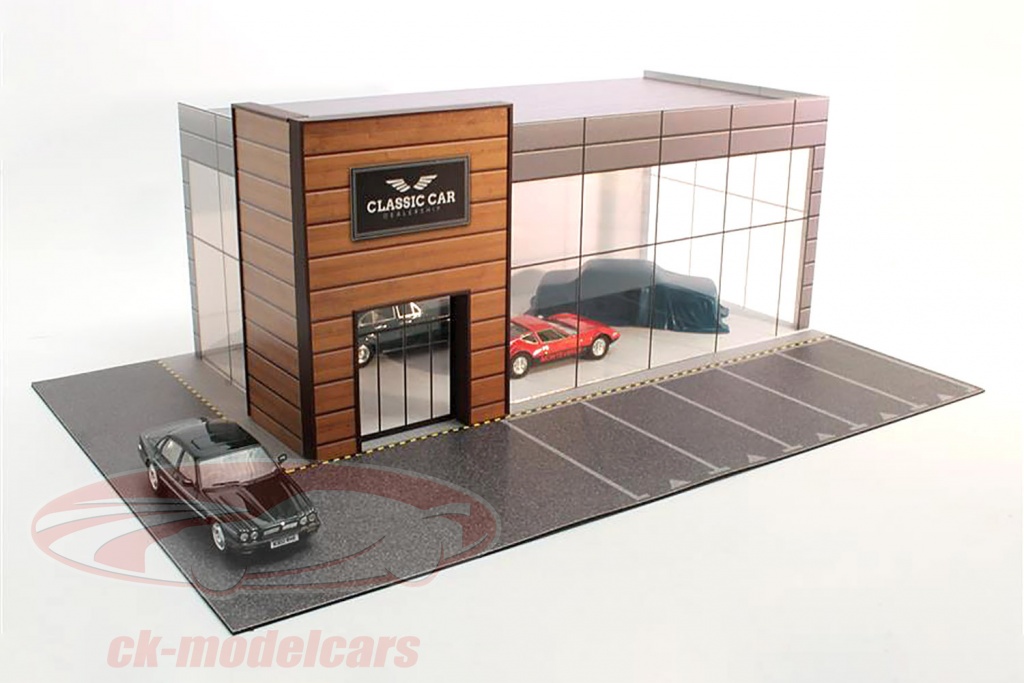 Diorama Showroom Car