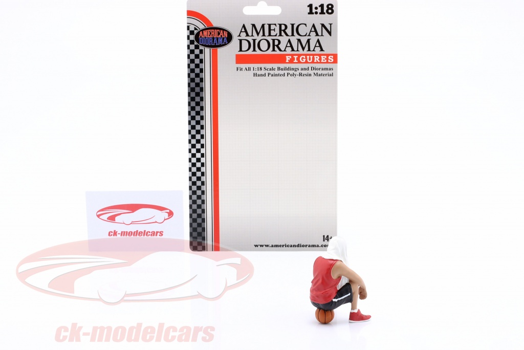 American Diorama 1:18 Diorama figure series #707 Basketball player ...