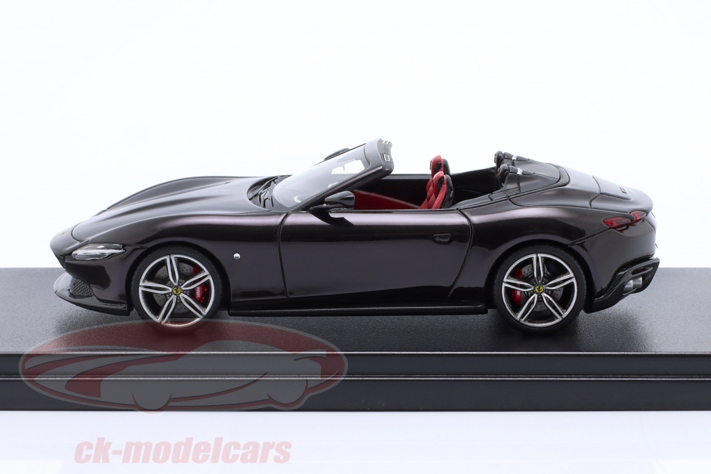 LookSmart 1:43 Ferrari Roma Spider Год постройки 2023 черный LS549B модель автомобиль LS549B