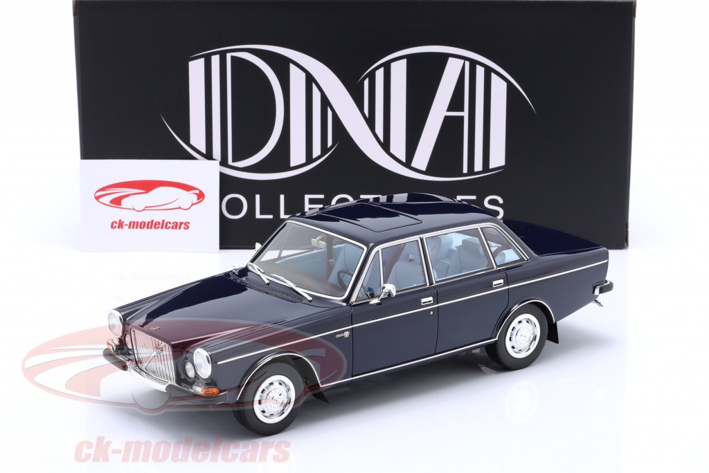 DNA Collectibles 1:18 Volvo 164E year 1972 blue DNA000174 model car ...
