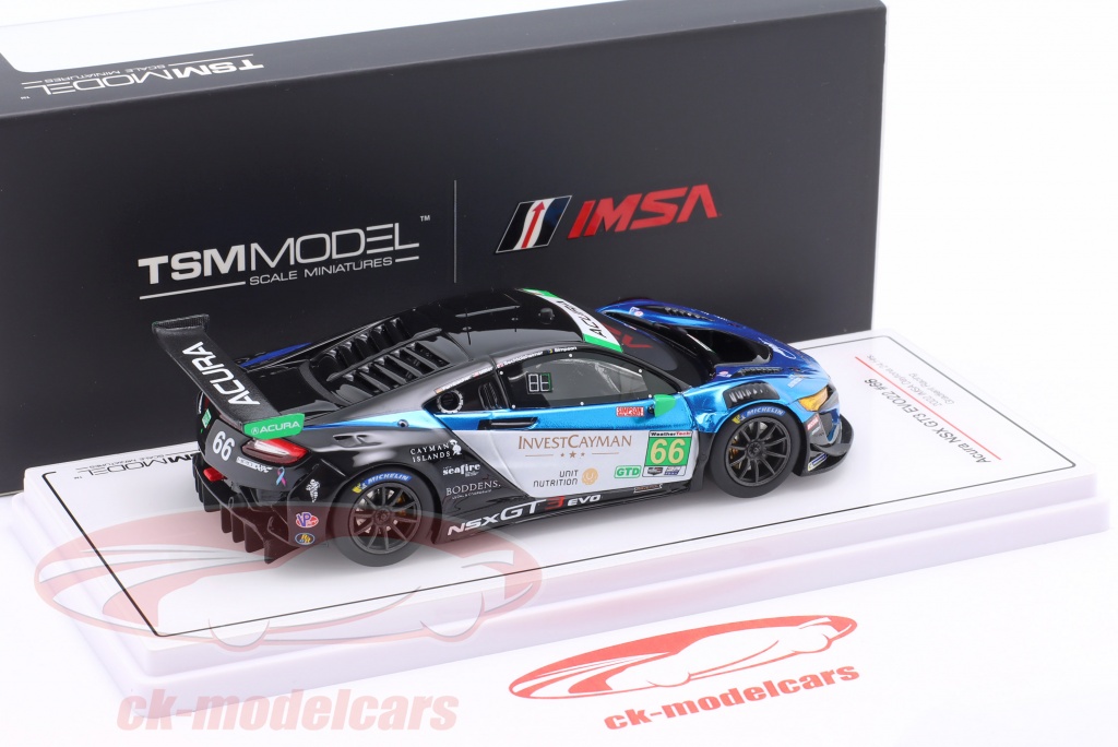 True Scale 1:43 Acura NSX GT3 #66 24h Daytona IMSA 2022 Gradient Racing ...