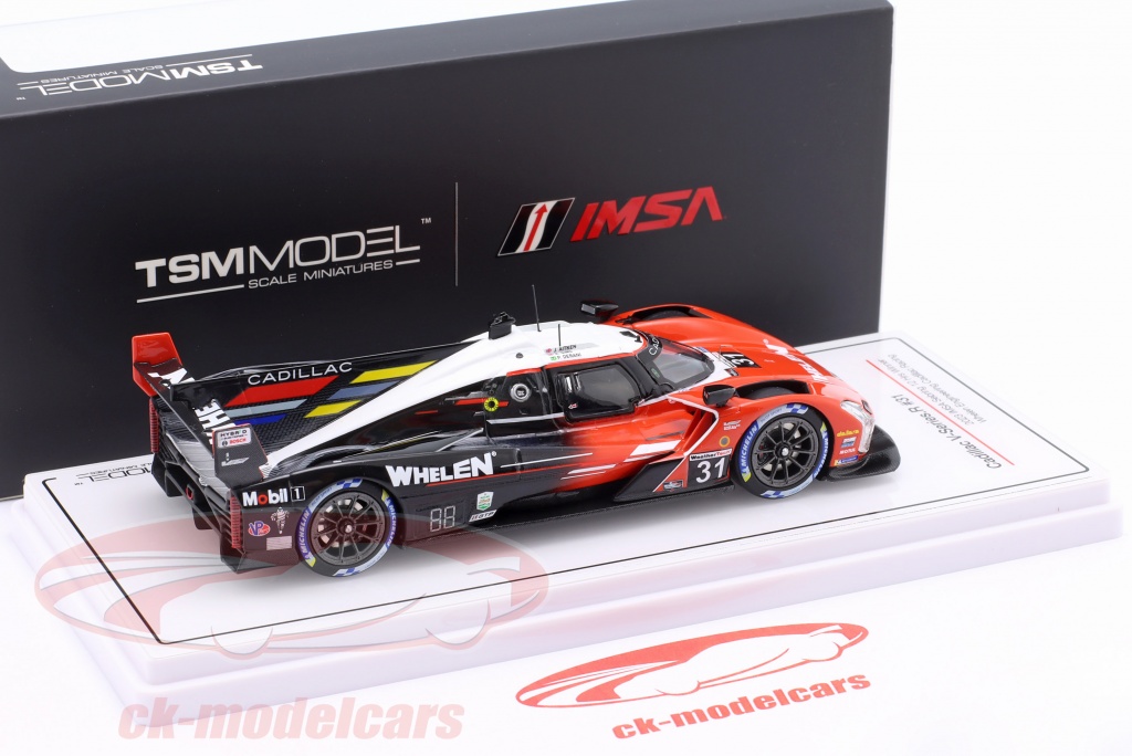 True Scale 1:43 Cadillac V-Series.R #31 winner 12h Sebring IMSA 2023 TSM430727 model car ...