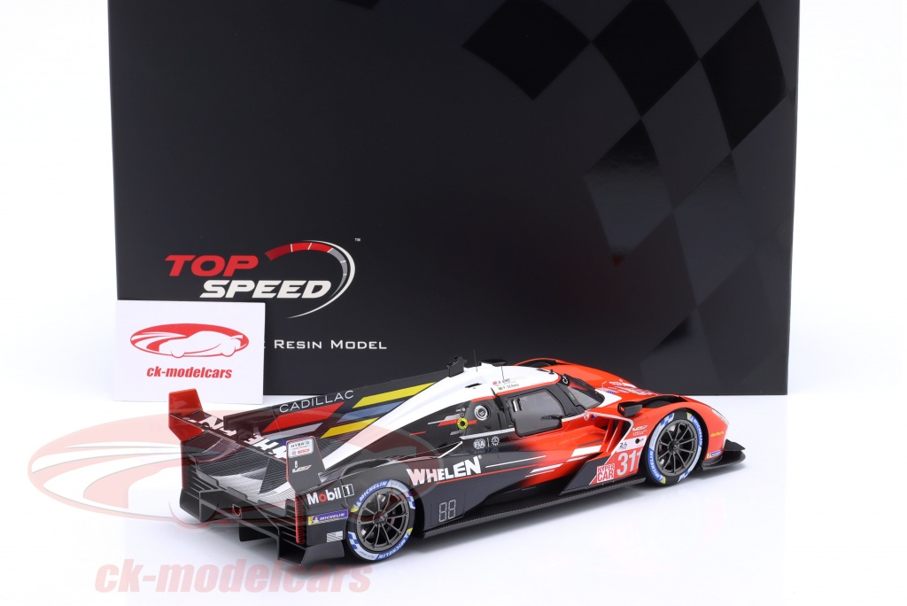 True Scale 1:18 Cadillac V-Series.R #311 24h LeMans 2023 Action Express Racing TS0507 モデル 車 ...