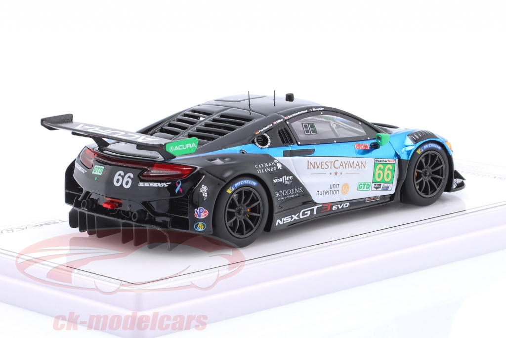 True Scale 1:43 Acura NSX GT3 #66 24h Daytona IMSA 2022 Gradient Racing ...