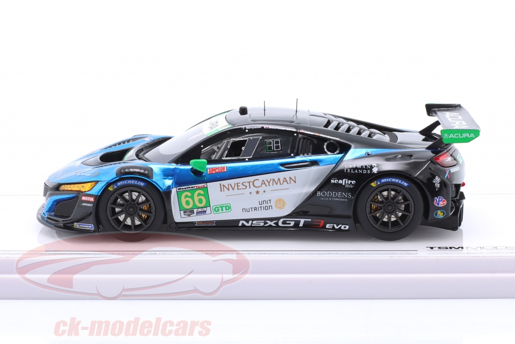True Scale 1:43 Acura NSX GT3 #66 24h Daytona IMSA 2022 Gradient Racing ...