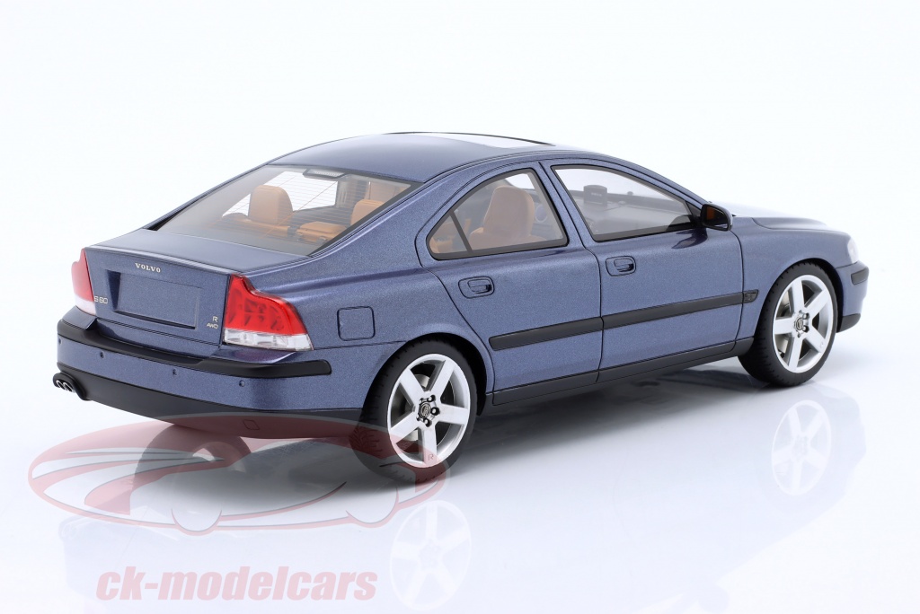 DNA Collectibles 1:18 Volvo S60 R year 2003 blue metallic DNA000134 ...