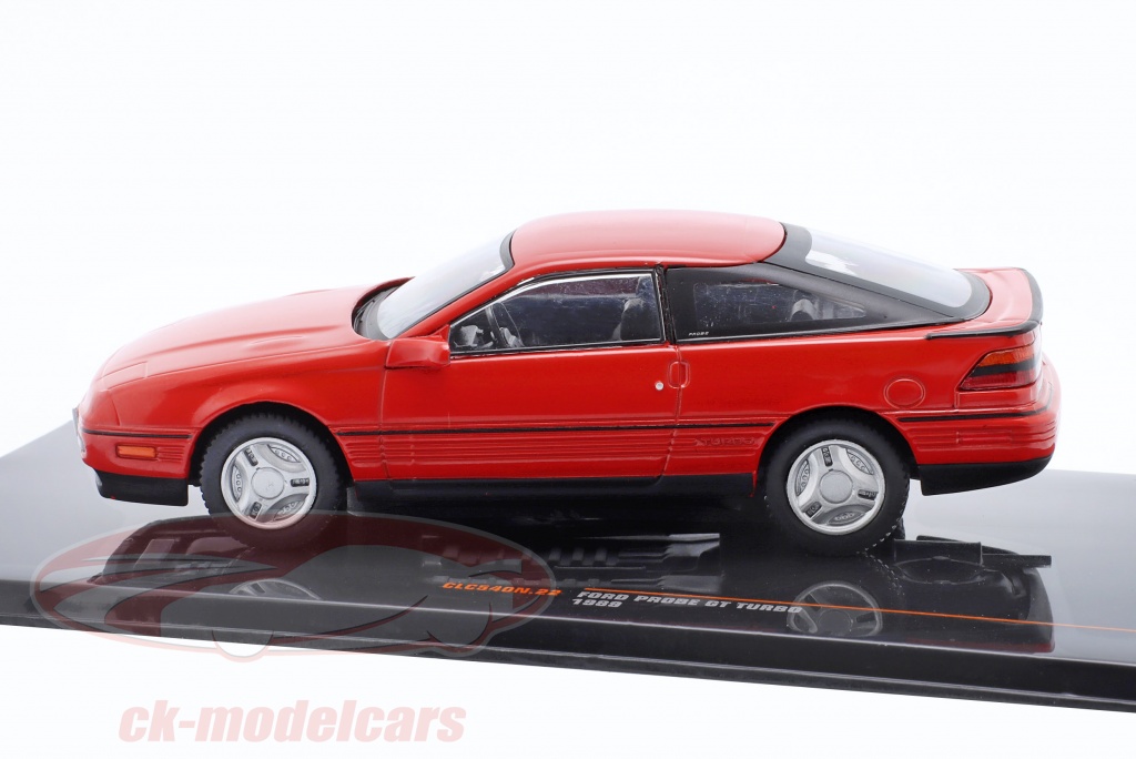 Ixo 1:43 Ford Probe GT Turbo year 1989 red CLC540N.22 model car CLC540N ...