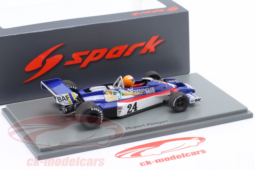 Spark 1:43 Rupert Keegan Hesketh 308E #24 British GP Formula 1 1977 ...