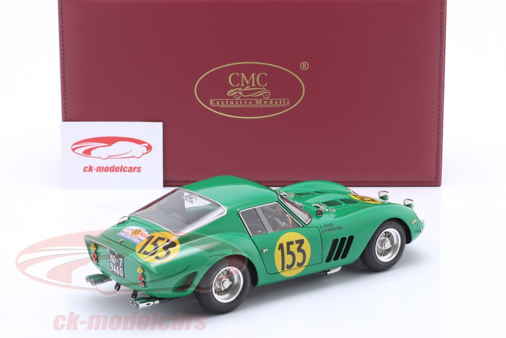 CMC 1:18 Ferrari 250 GTO RHD #153 4e Tour de France 1962 Piper ...