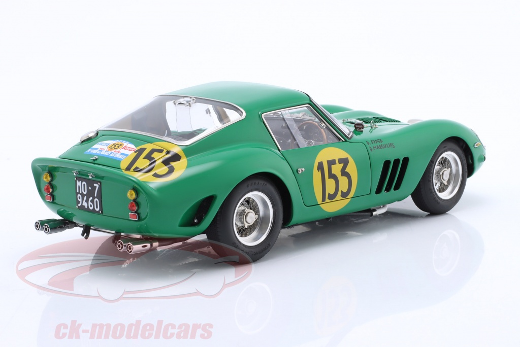 CMC 1:18 Ferrari 250 GTO RHD #153 4位 Tour de France 1962 Piper ...