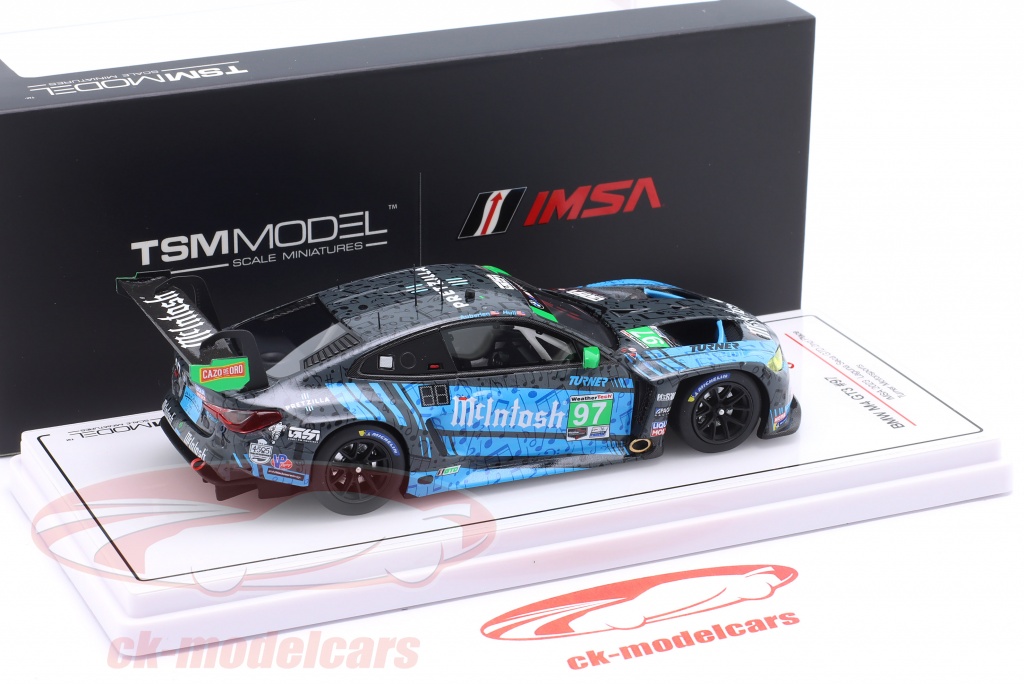 True Scale 1:43 BMW M4 GT3 #97 Laguna Seca IMSA 2023 Auberlen, Hull ...