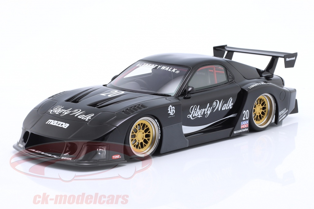True Scale 1:18 Mazda RX-7 LB-Super Silhouette Liberty Walk year 2006 ...