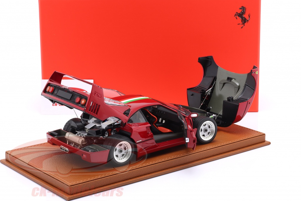 1:18 Ferrari F40 赤 メタリックな と Tricolore Kyosho / BBR BBRKS006 モデル 車 ...