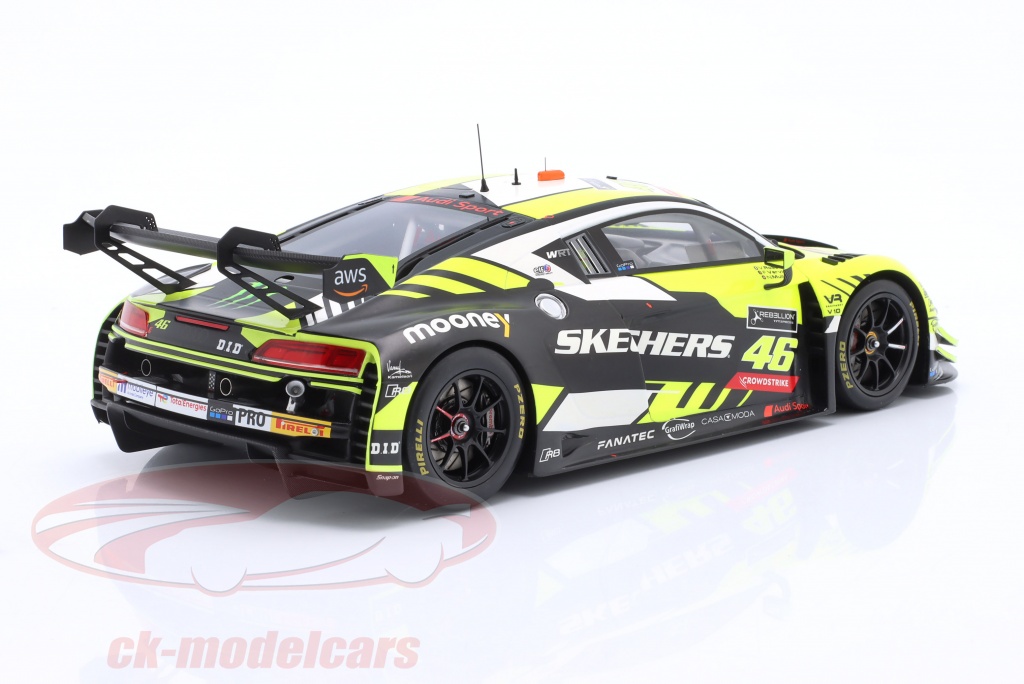 Spark 1:18 Audi R8 LMS GT3 #46 24h Spa 2022 V. Rossi, Vervisch, Müller Audi WRT 18SB054 model ...