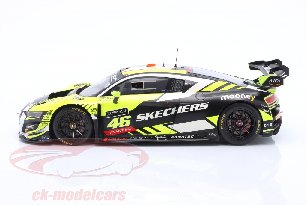 Spark 1:18 Audi R8 LMS GT3 #46 24h Spa 2022 V. Rossi, Vervisch, Müller Audi WRT 18SB054 model ...