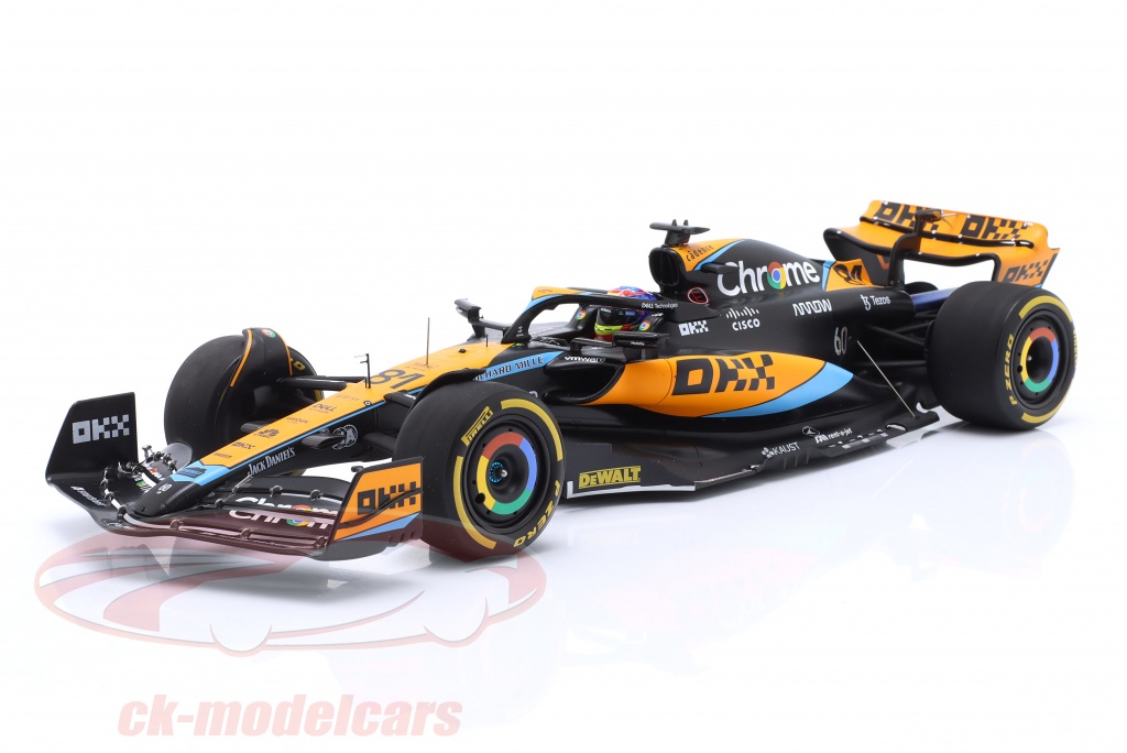 Spark 1:18 Oscar Piastri McLaren MCL 60 #81 8th Australia GP Formula 1 ...