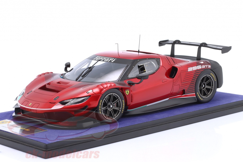 LookSmart 1:18 Ferrari 296 GT3 Launch Version Spa 2022 LS18RC024 model ...