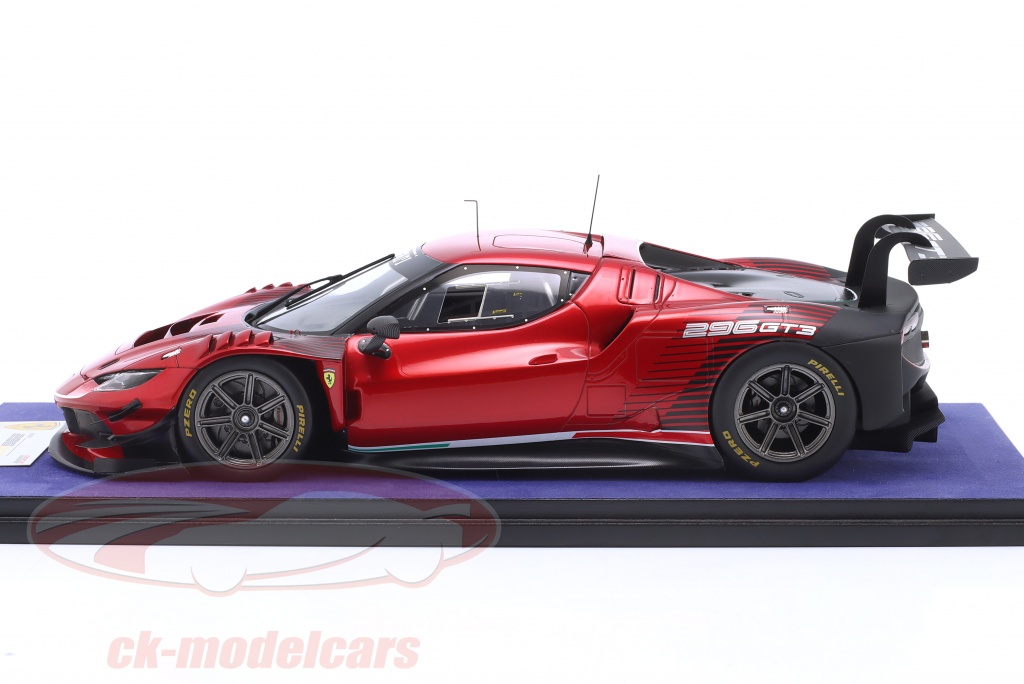 LookSmart 1:18 Ferrari 296 GT3 Launch Version Spa 2022 LS18RC024 model ...