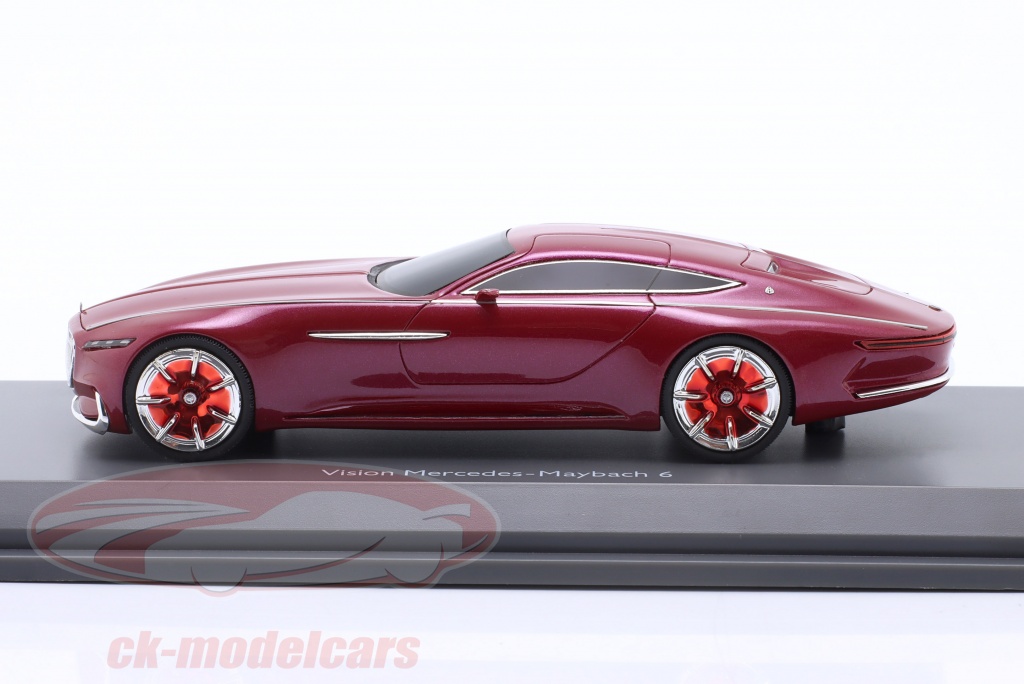 Schuco 1:43 Mercedes-Benz Maybach Vision 6 Coupe 2016 vino rojo ...