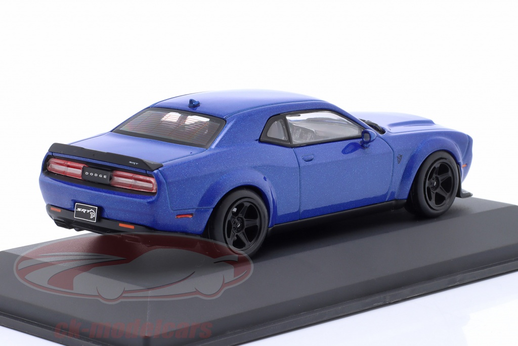 Solido 1:43 Dodge Challenger SRT Demon Año de construcción 2018 azul ...