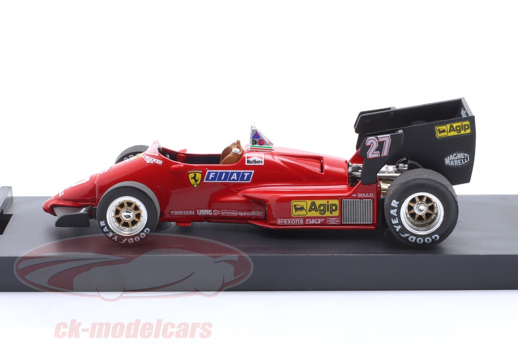Brumm 1:43 M. Alboreto Ferrari 126 C4 #27 gagnant Belgique GP formule 1 1984 R142 modèle voiture ...