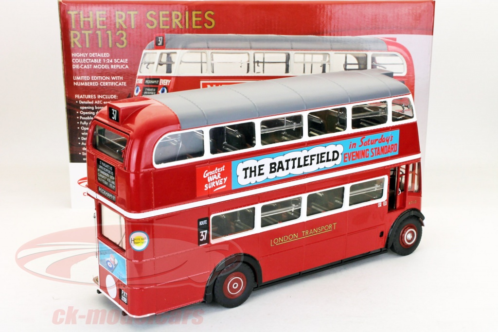 Sun Star Models 1:18 Aec Regent iii RT113 FXT 288 Bus London Transport ...