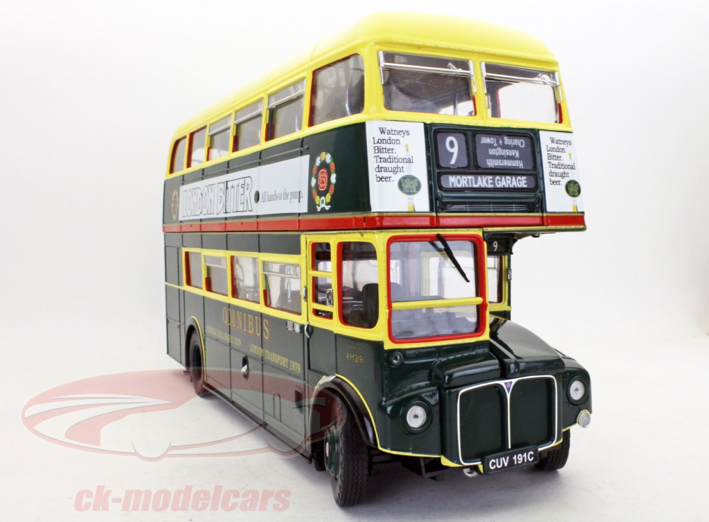 Sun Star Models 1:24 Routemaster London Bus 1961 Shillibeer-Watneys ...