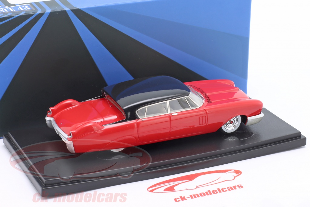 AutoCult 1:43 Mercury D-528 year 1955 red / black 60123 model car 60123