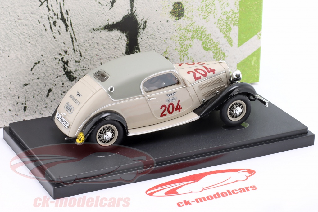 AutoCult 1:43 Wanderer W22 #204 2000km through Germany 1934 Bernd ...