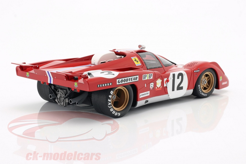 CMR 1:18 Ferrari 512M #12 3位 24h LeMans 1971 Posey, Adamowicz CMR017 ...