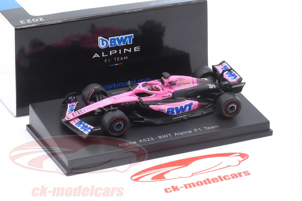 Spark 1:64 Pierre Gasly Alpine A523 #10 Formula 1 2023 Y285 model car ...