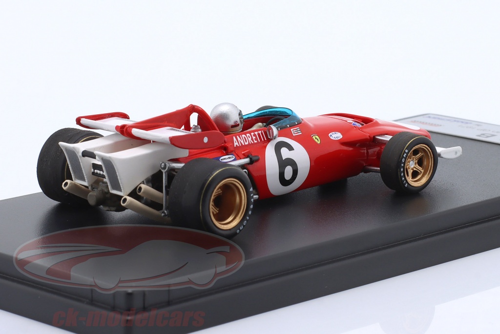 LookSmart 1:43 Mario Andretti Ferrari 312B #6 winnaar Zuid-Afrika GP ...