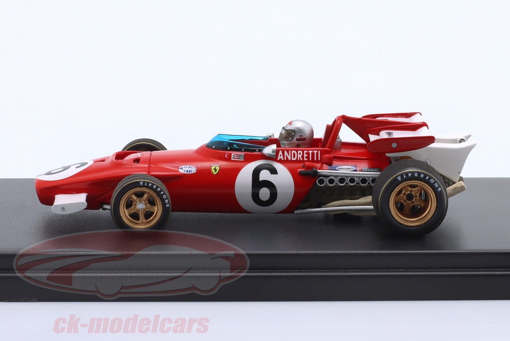 LookSmart 1:43 Mario Andretti Ferrari 312B #6 ganador Sudáfrica GP ...