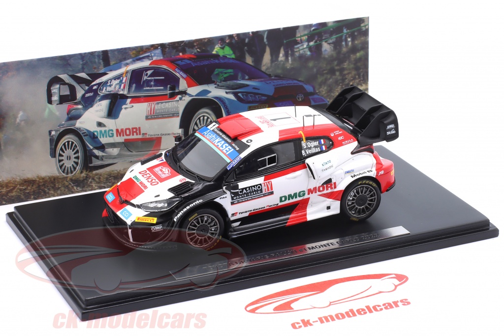 Spark 1:43 Toyota GR Yaris Rally1 #1 2nd Rallye Monte Carlo 2022 Ogier ...