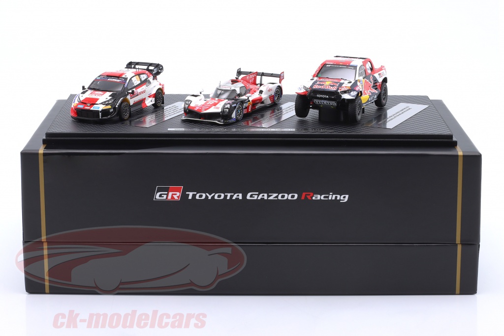 Spark 1:43 3-Car Set Toyota Gazoo Racing Triple Champion 2023 TBMTR ...