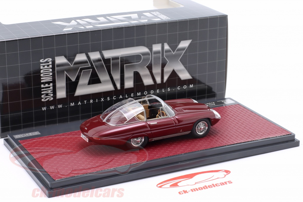 Matrix 1:43 Alfa Romeo 6C 3000 Superflow IV Pininfarina 1931 red ...