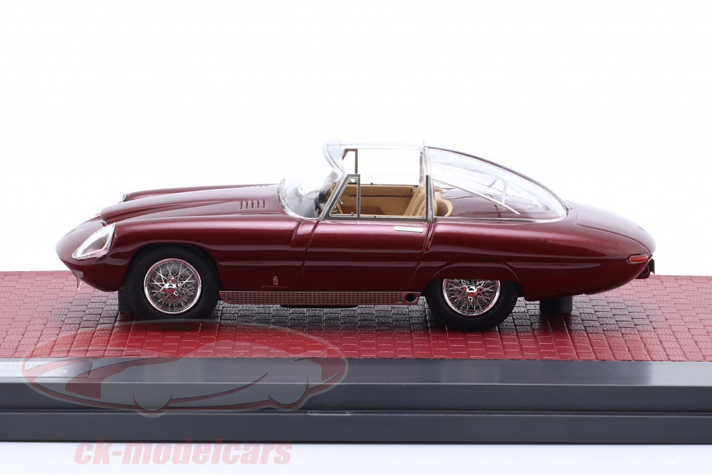 Matrix 1:43 Alfa Romeo 6C 3000 Superflow IV Pininfarina 1931 red ...