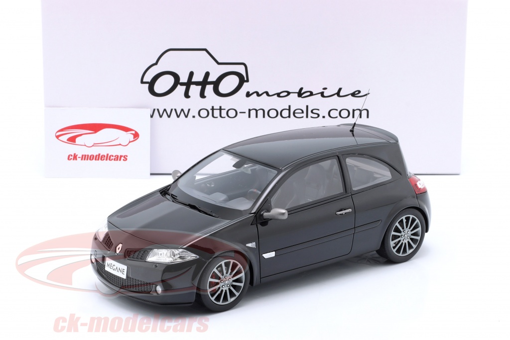 Ottomobile 1:18 Renault Megane 2 RS Phase 2 Baujahr 2005 schwarz OT1054 ...