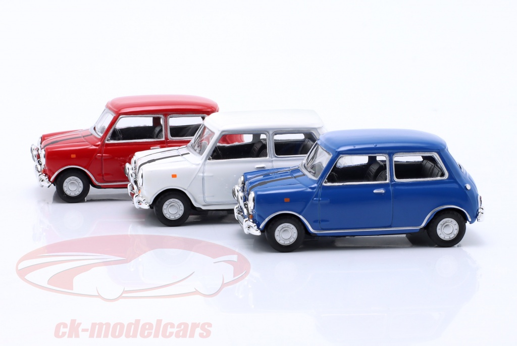 Cararama 1:43 3-Car Set Mini Cooper The Italian Job 4-41350 モデル 車 4 ...