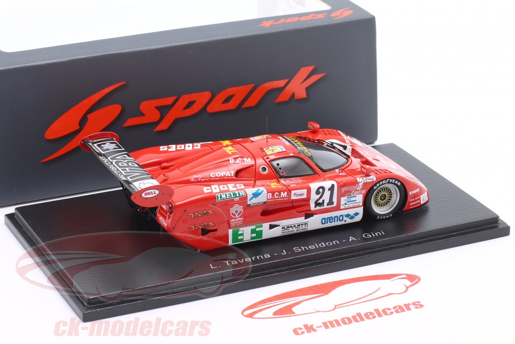 Spark 1:43 Spice SE90C #21 24h LeMans 1992 Taverna, Gini, Sheldon S6826 ...