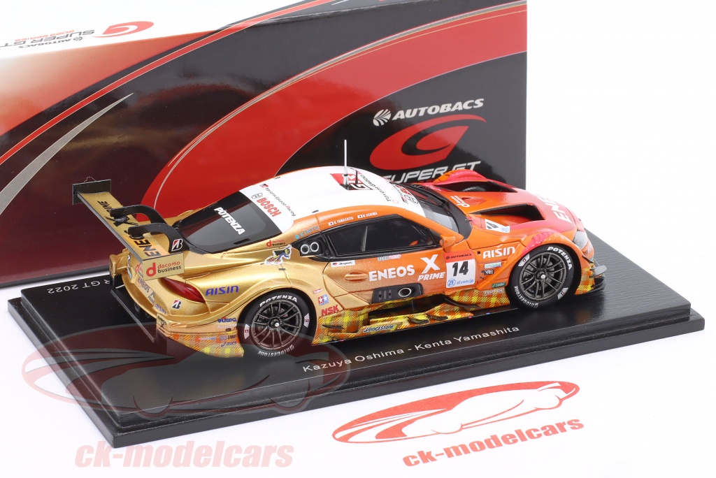 Spark 1:43 Toyota GR Supra #14 Super GT Series 2022 Oshima, Yamasita ...